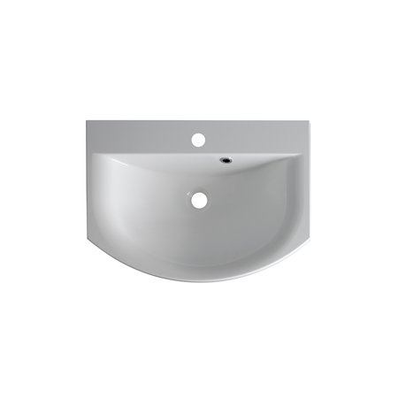 Art 600 Semi-Recessed Basin | Calypso Bathroom Furniture