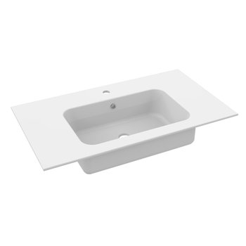 Bouro Sit-On Cast Basin 470 | Calypso Bathroom Furniture