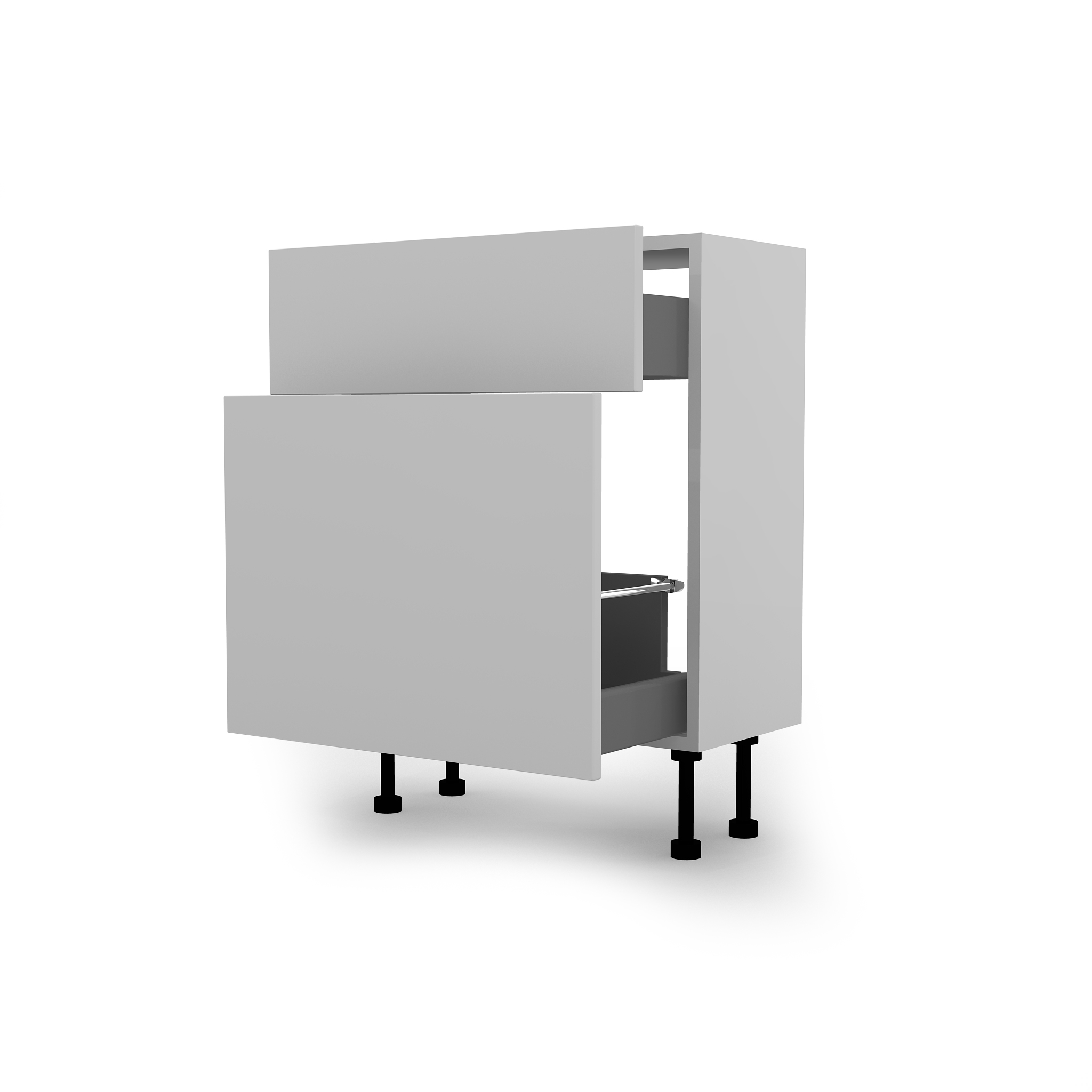 600 Base Unit Two Drawer Standard