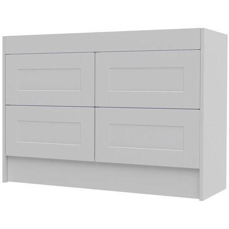 Chiltern: 1200 Four Drawer Floor Standing Vanity Unit | Calypso ...